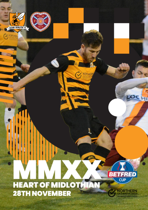 Hearts Programme - Alloa Athletic FC