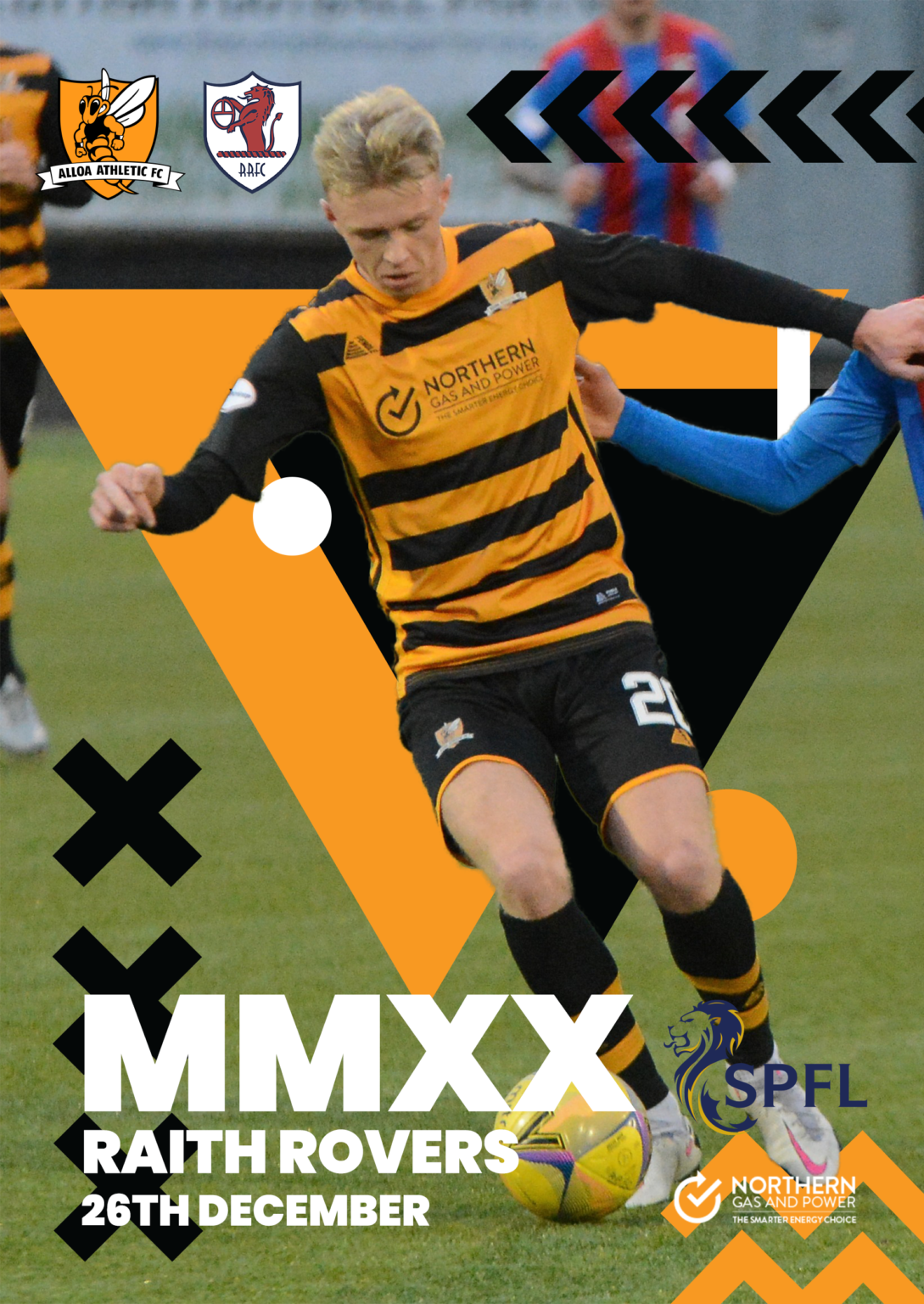 Raith Rovers Programme - Alloa Athletic FC