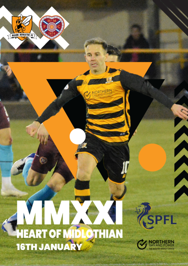 Hearts Programme - Alloa Athletic FC