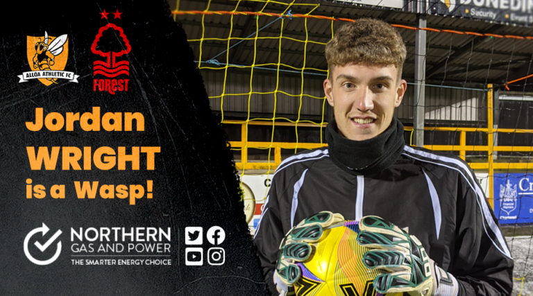 Wright joins the Wasps - Alloa Athletic FC