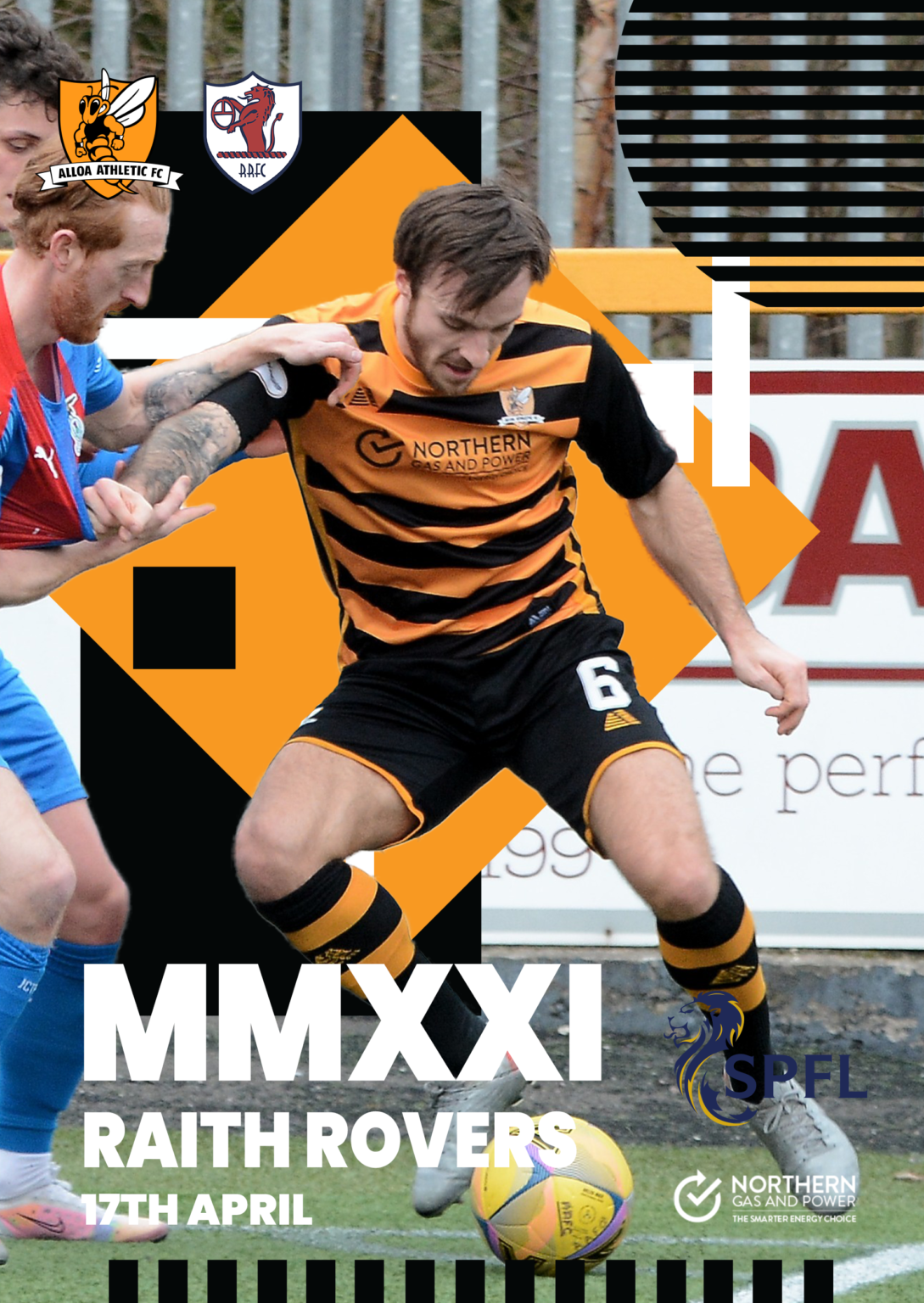 Raith Rovers Programme - Alloa Athletic FC