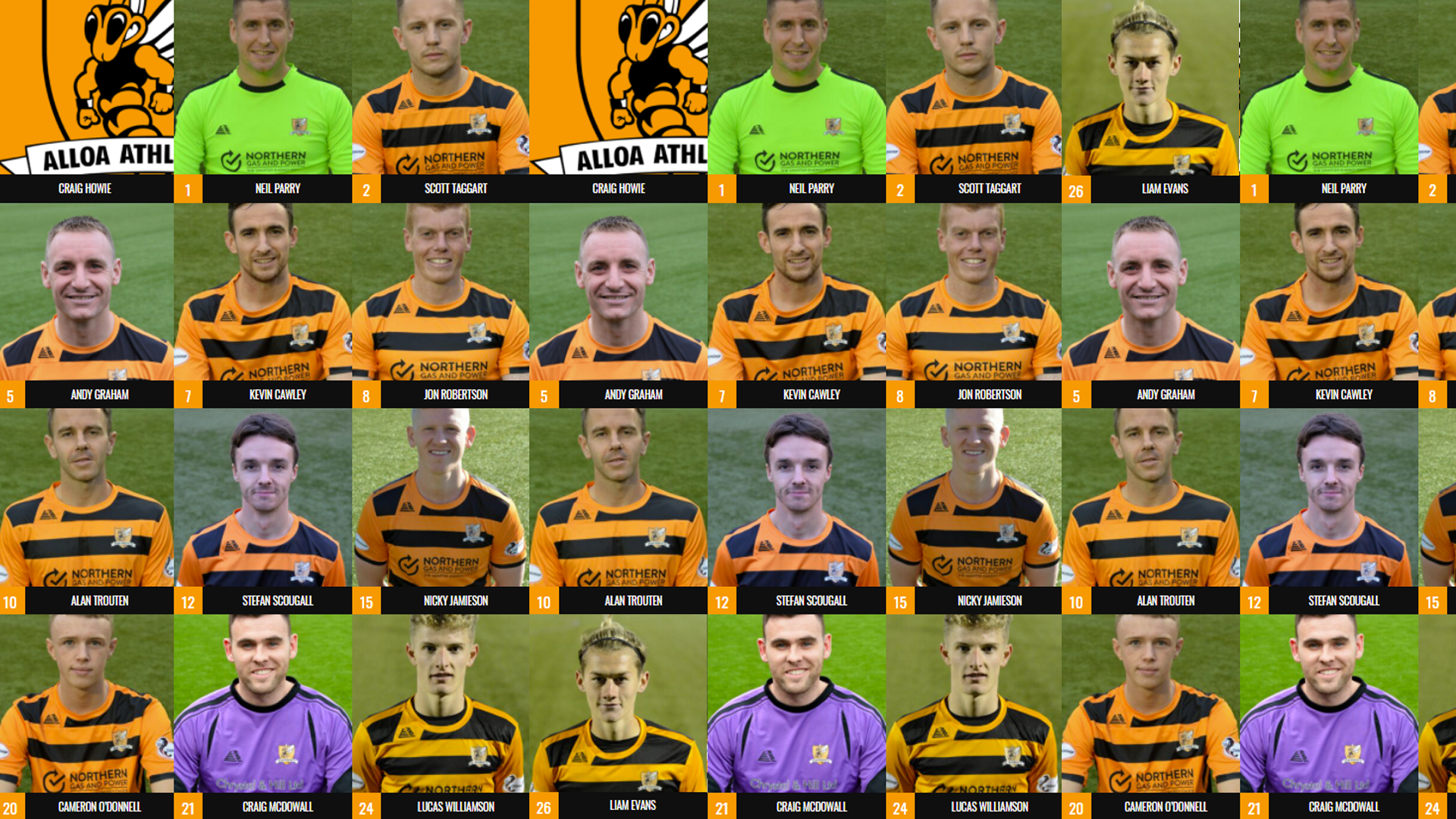 Squad Update - Alloa Athletic FC