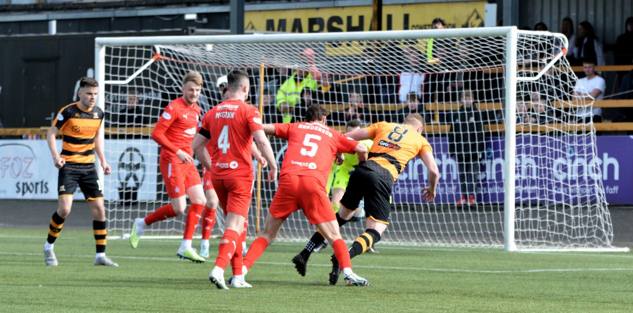 Alloa 1- 4 Falkirk - Alloa Athletic FC