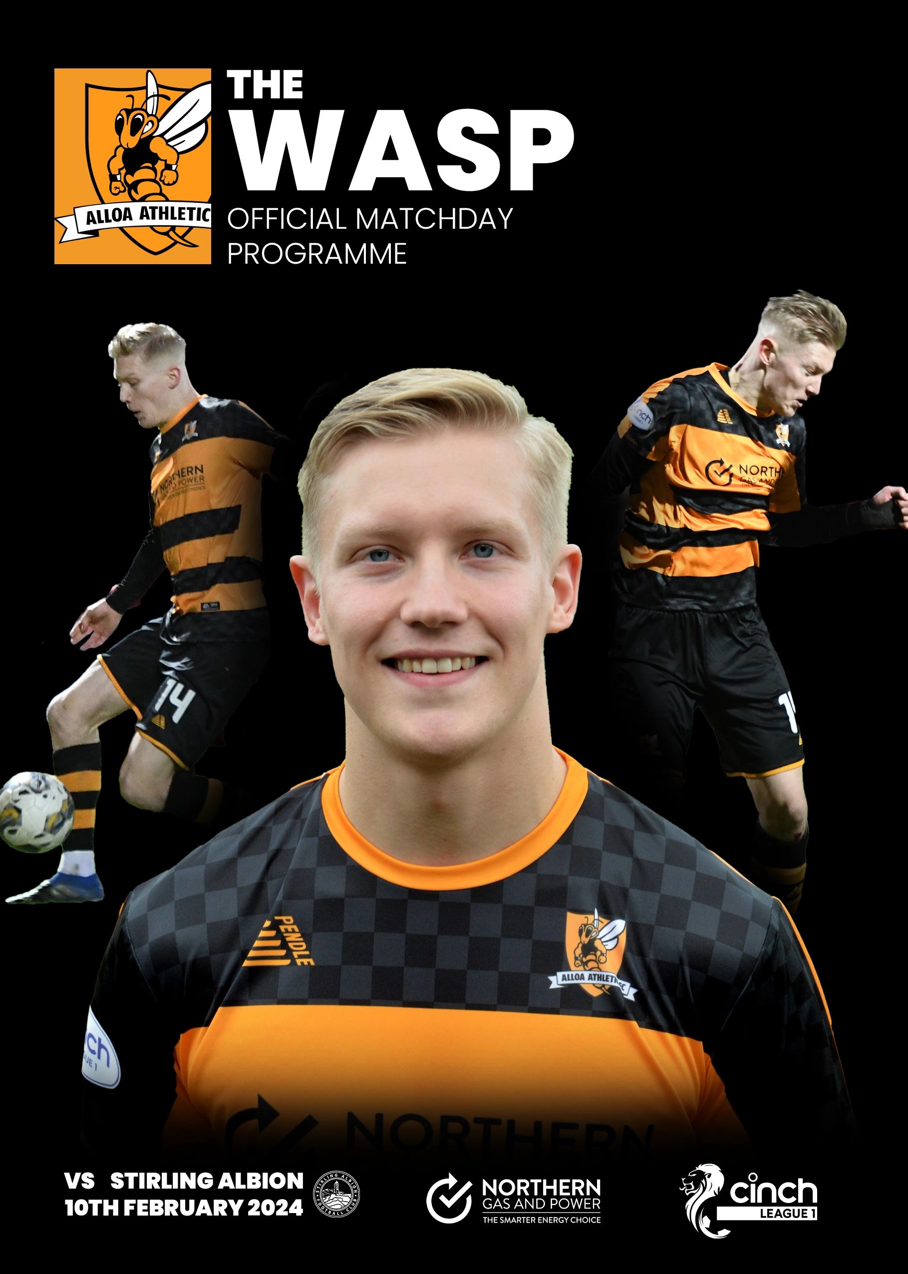 Stirling Albion Programme - Alloa Athletic FC