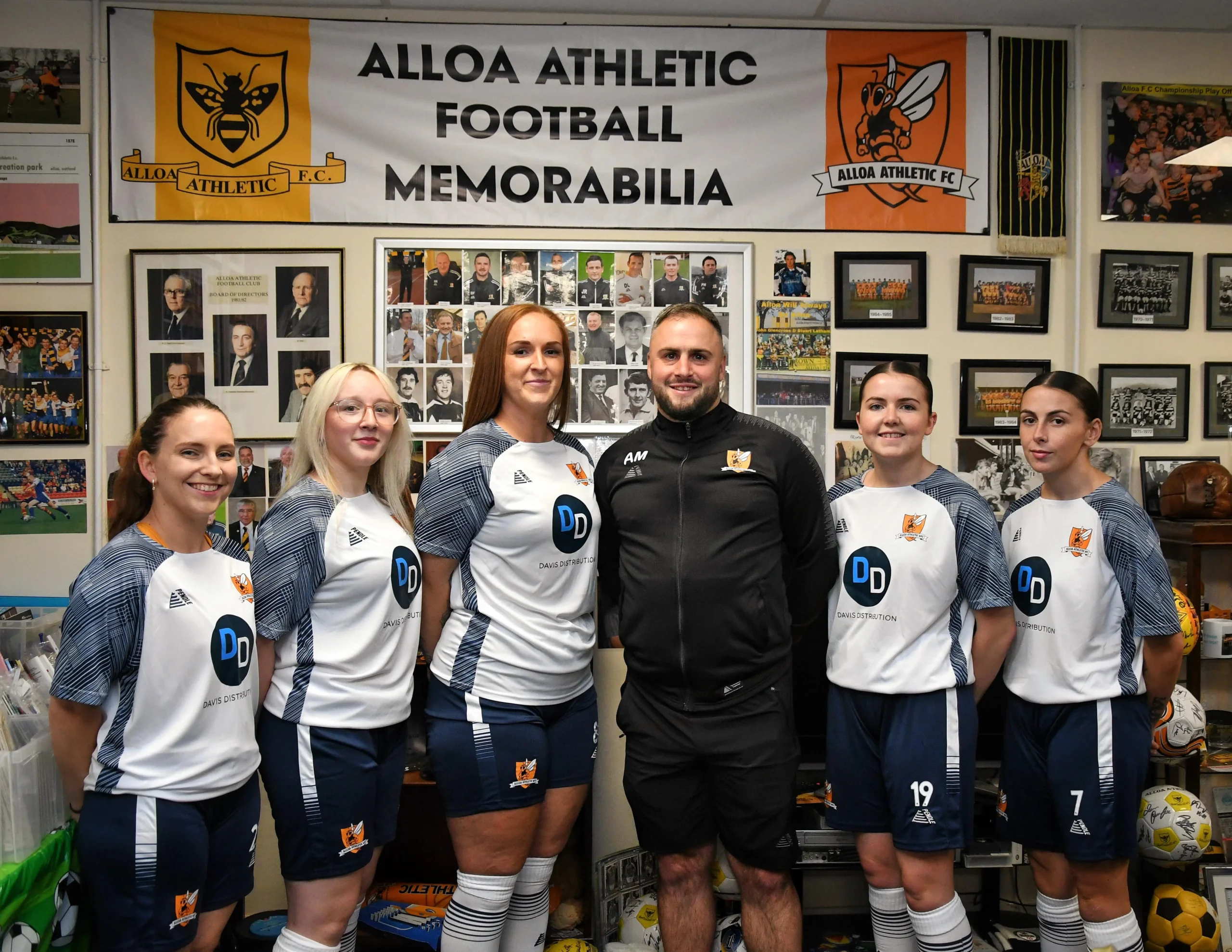 Alloa Women Unveil New Away Kit in Partnership with Davis Distribution ...