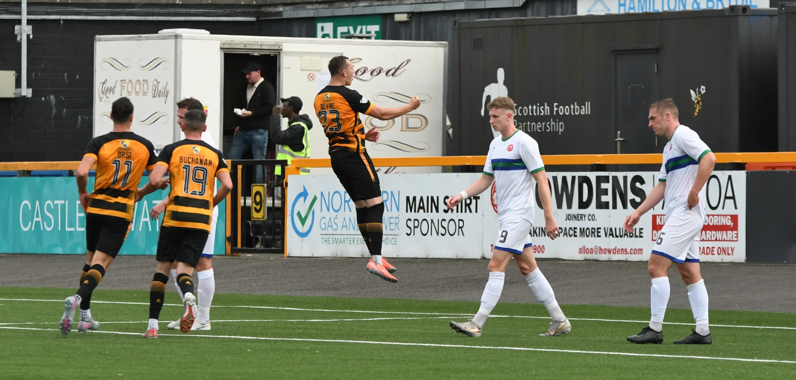 Alloa 1 - 0 Hamilton - Alloa Athletic FC