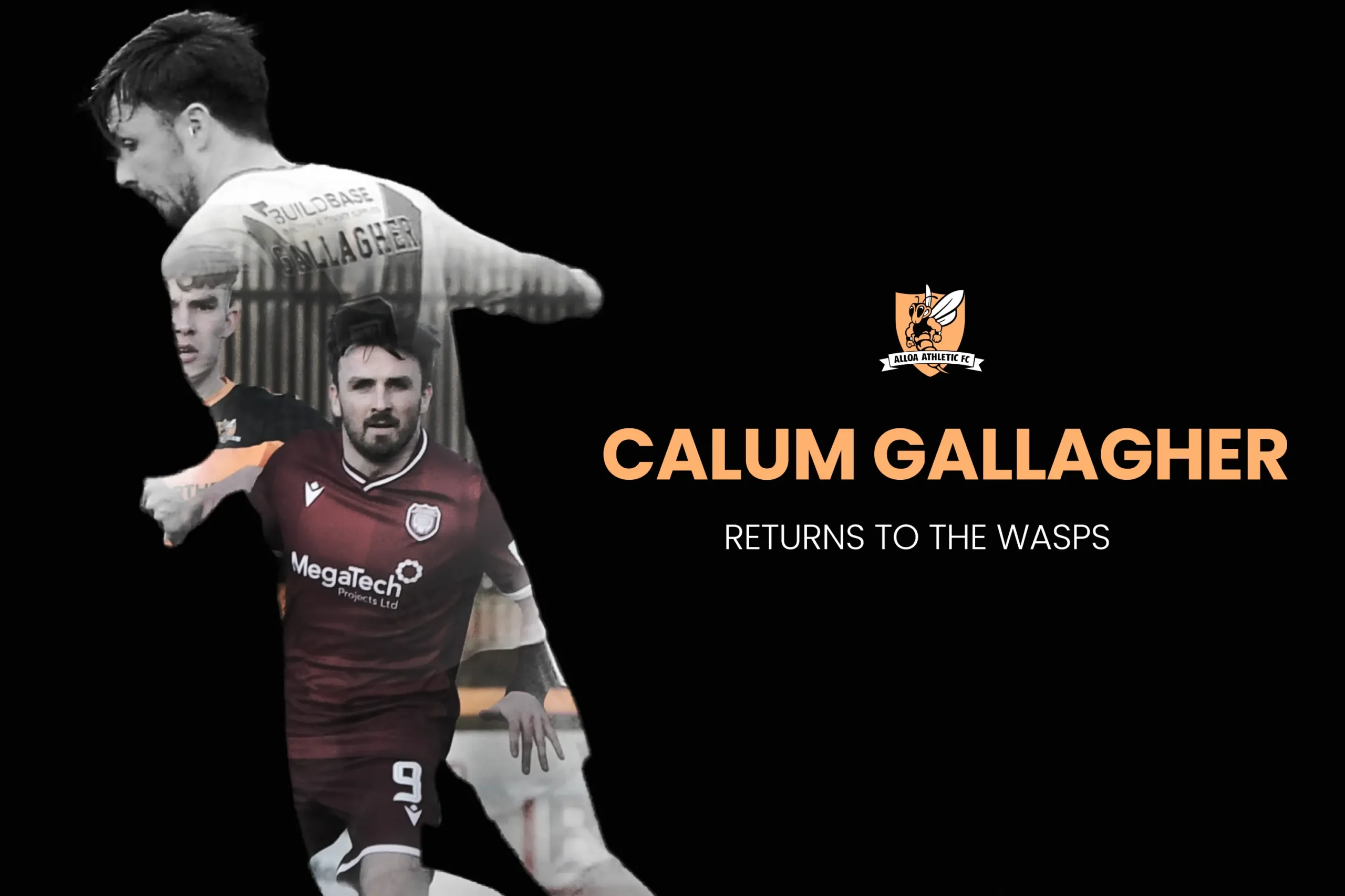 Gallagher signs - Alloa Athletic FC
