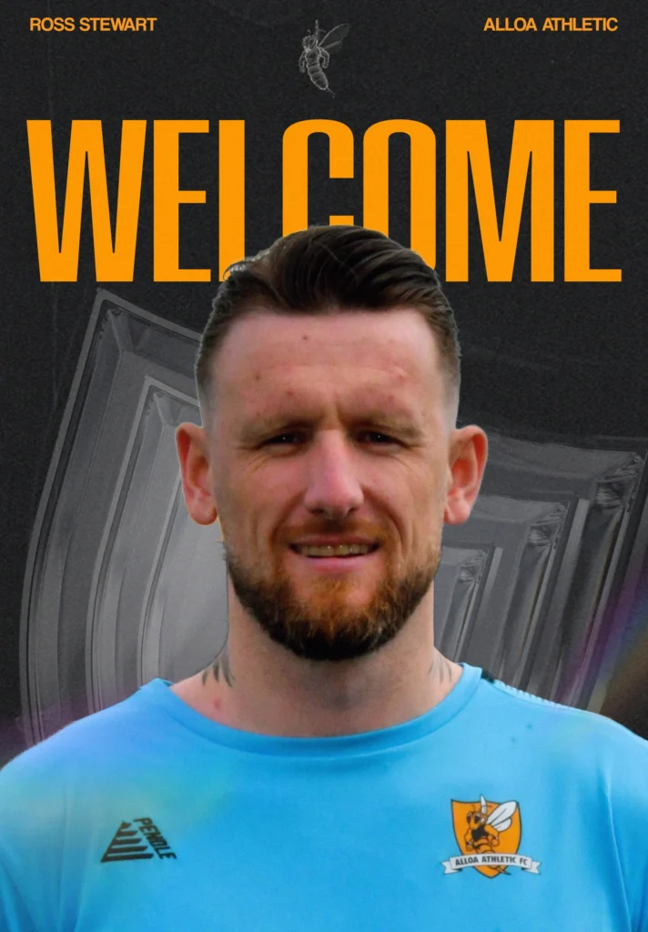 Ross Stewart signs for the Wasps - Alloa Athletic FC